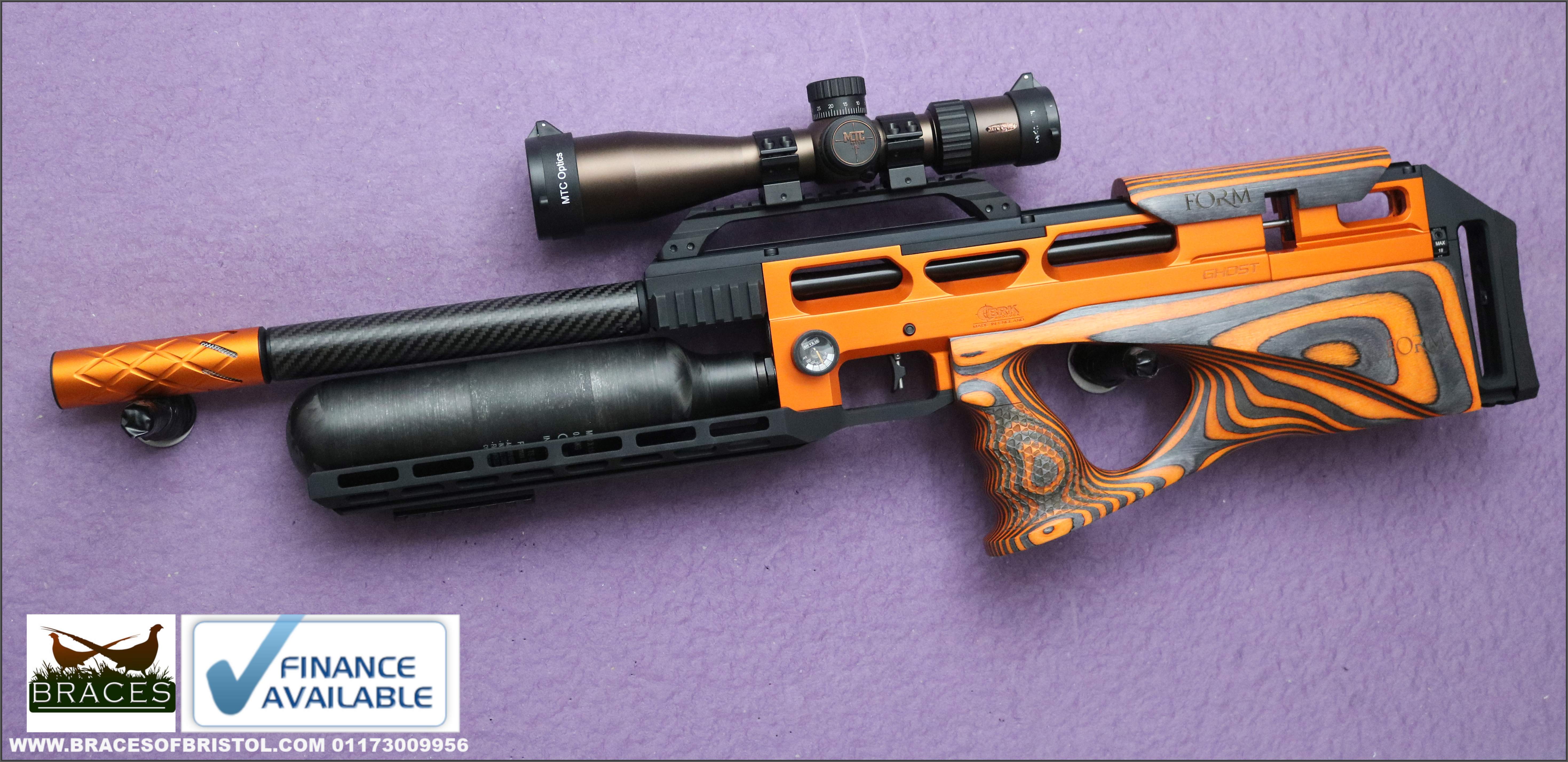 Brocock Ghost Plus Custom Monster Set Up Blaze .177 - Braces of Bristol